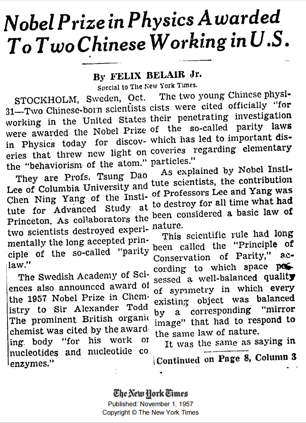 Yang Zhenning passes away - by Zichen Wang - Pekingnology