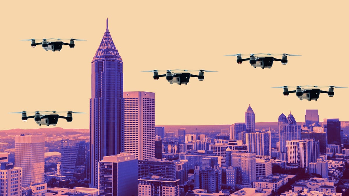 The AI Drones Used In Gaza Now Surveilling American Cities