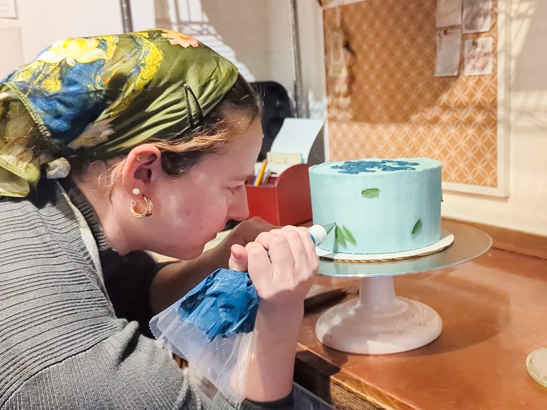 Let us eat cake! 🎂 No snark, just sweet. - by Jen Panaro