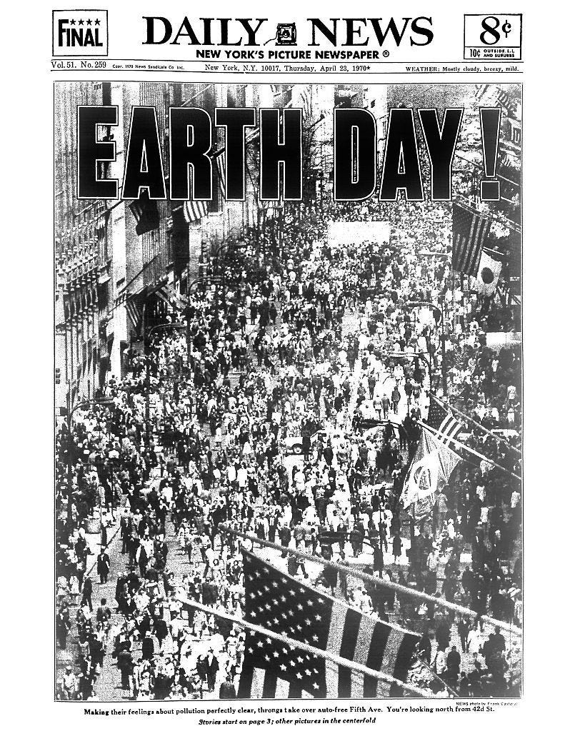 The First Earth Day 1970 - by Laura McLaws Helms
