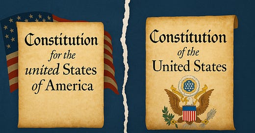 From Republic to Corporation: How the Constitution for the united ...