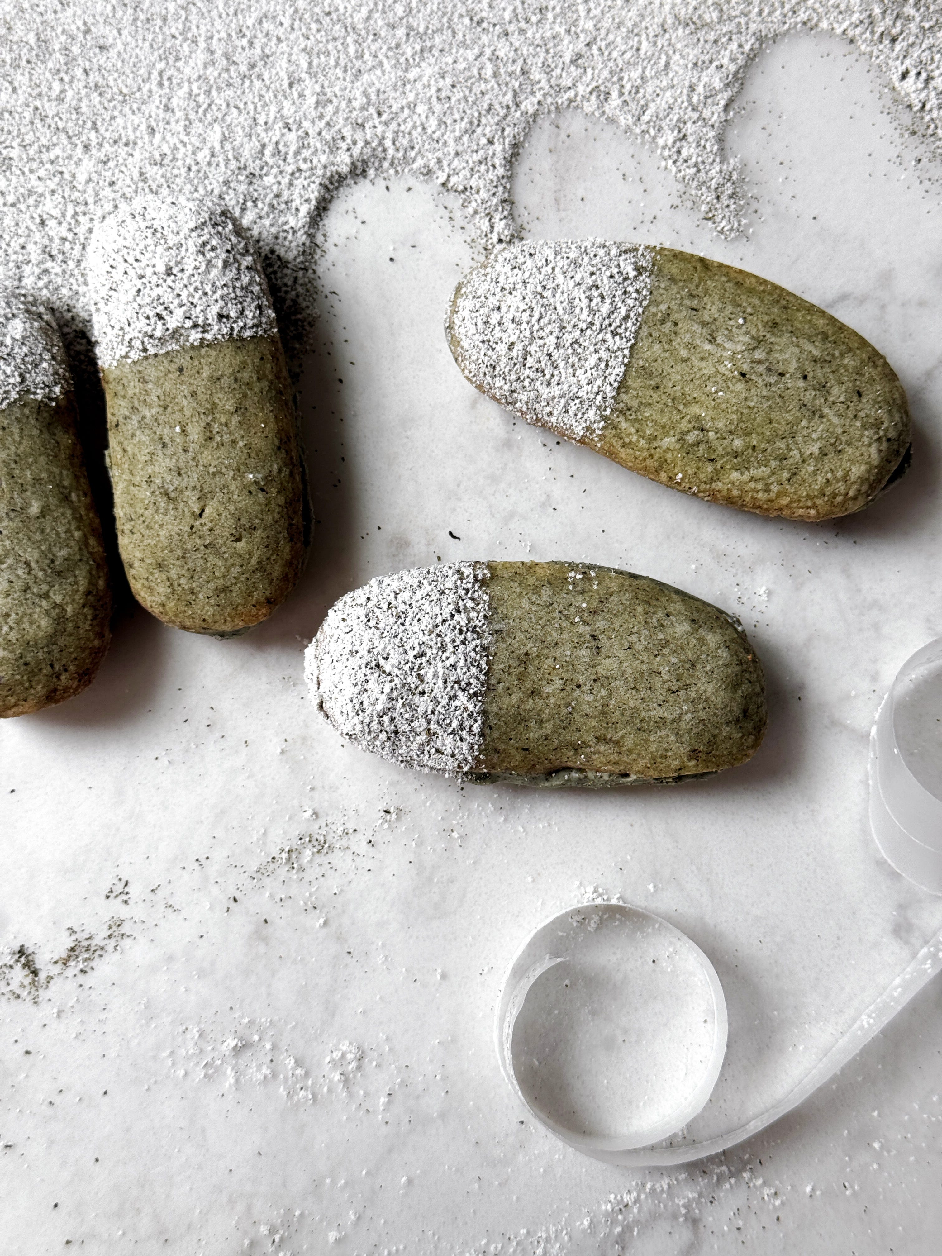 SENCHA WHITE CHOCOLATE MILANOS - by Deepika Kalla-Paul