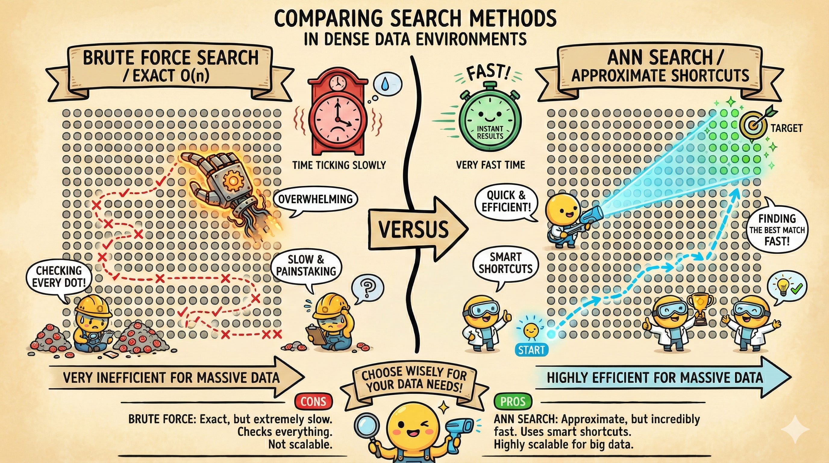 Issue #117 - Scaling Vector Search: HNSW and Approximate Search