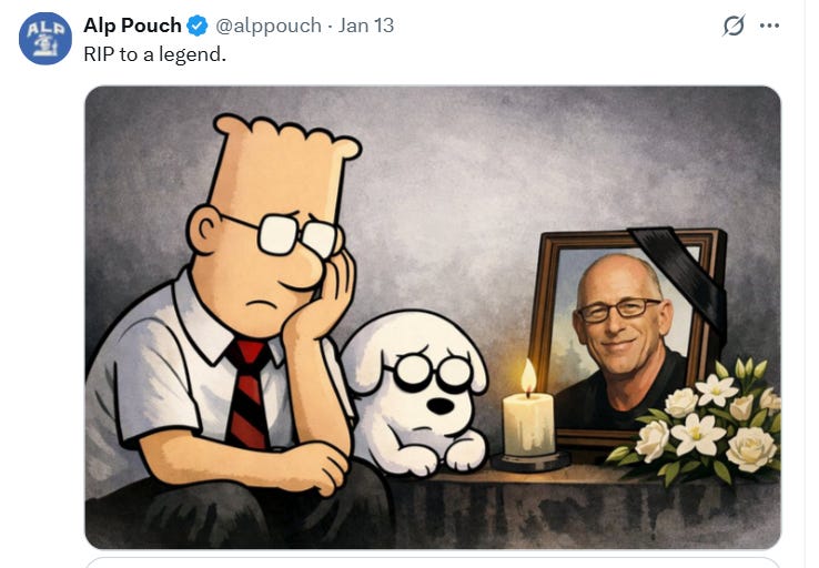 Comments - My humble tribute to Scott Adams - by Ana Toledo