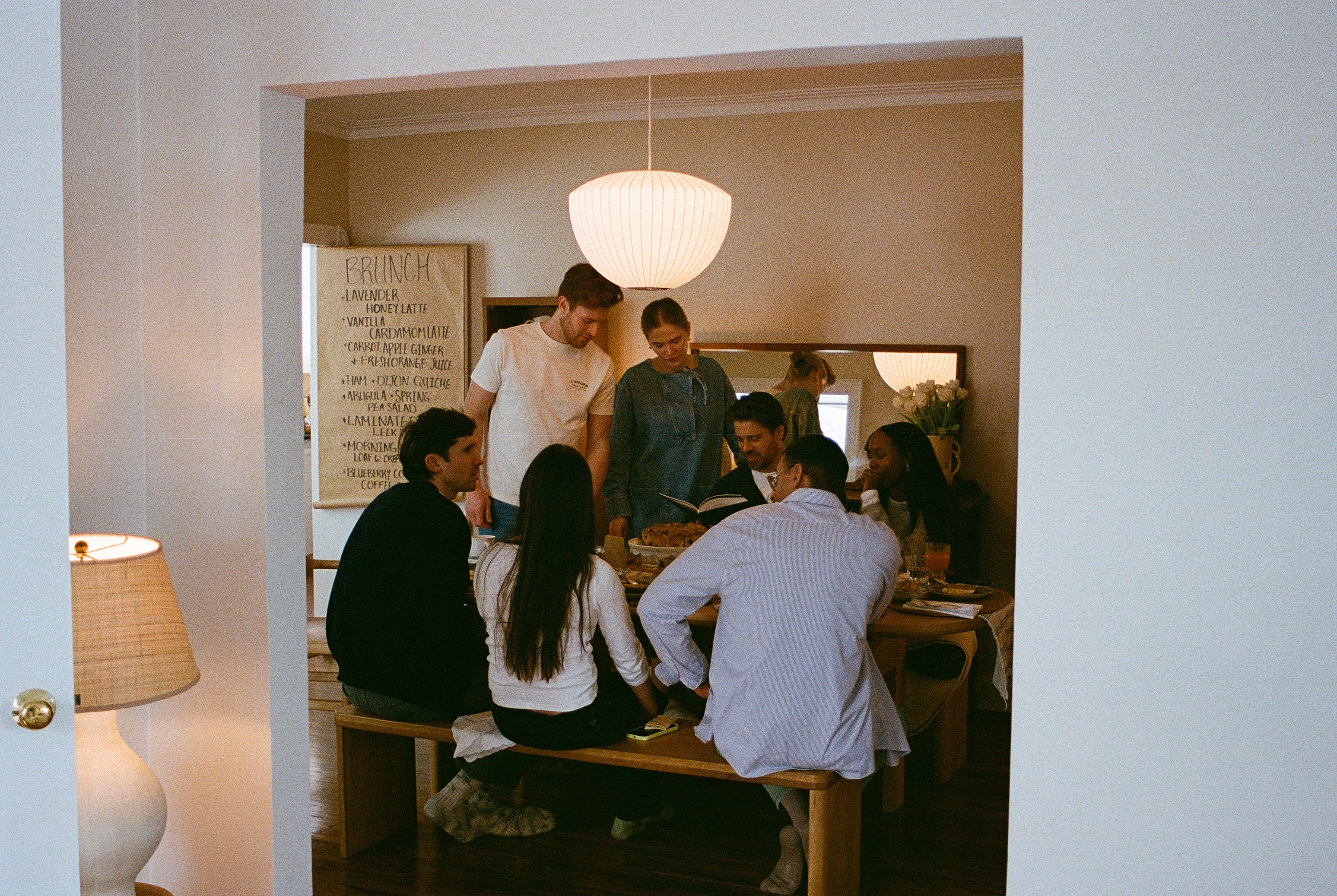 March: Dinner at Isabelle's - by Isabelle Heikens
