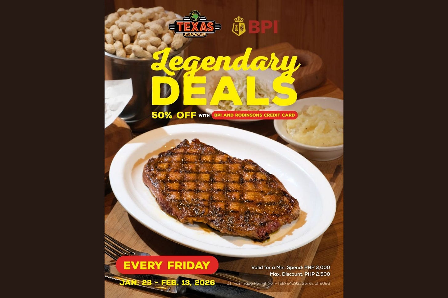 Get 50% off at these The Bistro Group restaurants with your BPI ...