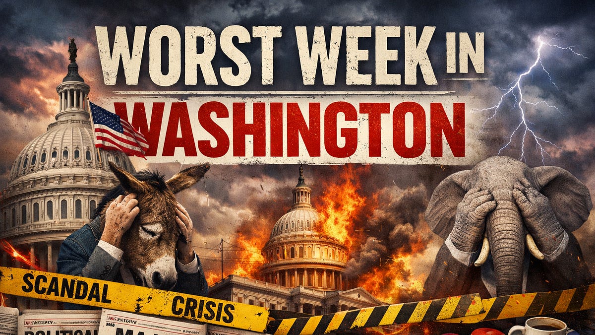 The Worst Week in Washington 🫠 - by Chris Cillizza