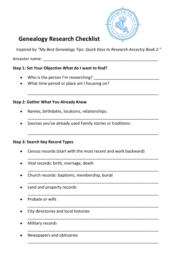 The Research Checklist That Keeps Me Focused