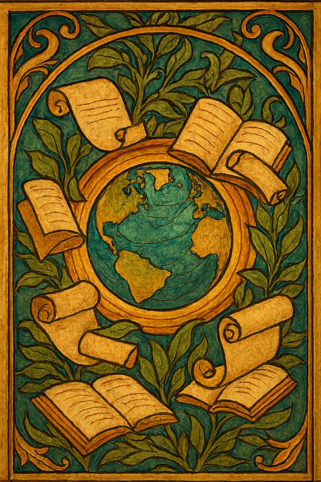 🌐 The Codex That Refracted Borders When AI Became Planetary Law