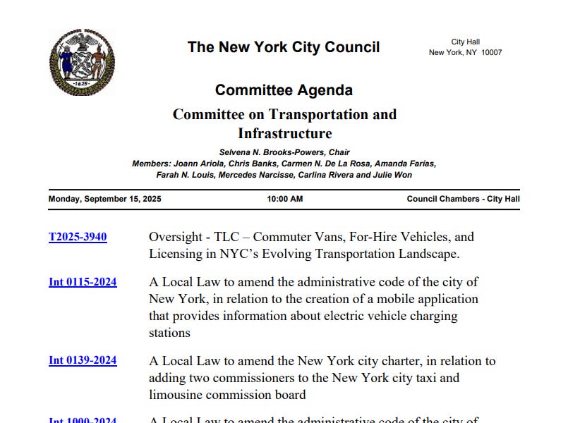 Strong TLC Driver Turnout Expected at Next Monday’s NYC Council Meeting