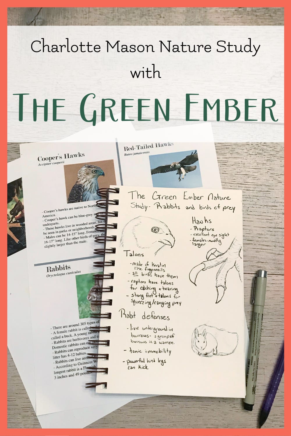 Charlotte Mason Nature Study with The Green Ember