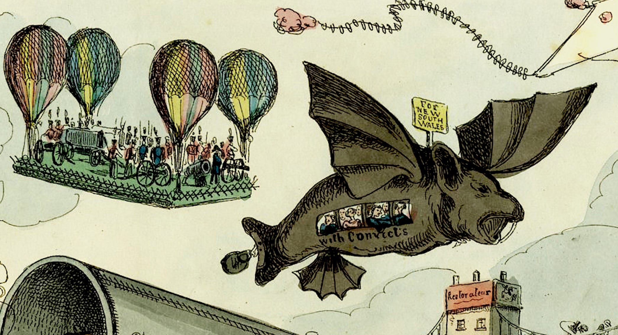 Anatomy of a Cartoon: March of the Intellect, by William Heath