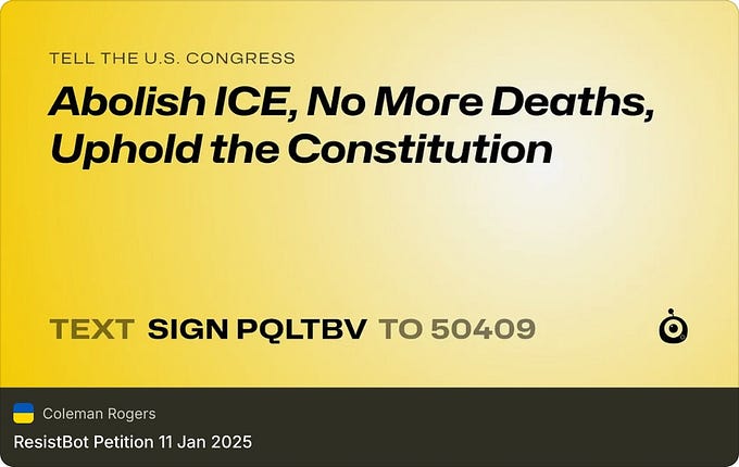 Coleman Rogers (@colemanrogers): "ICE was created by Congress—and ...