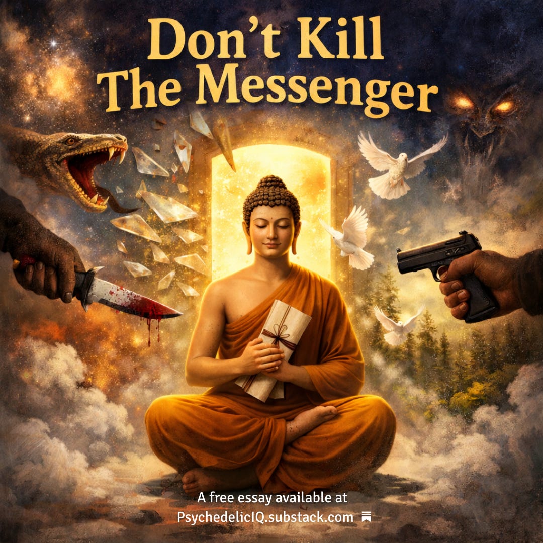 Don't Kill the Messenger - by Gv Freeman - PsychedelicIQ