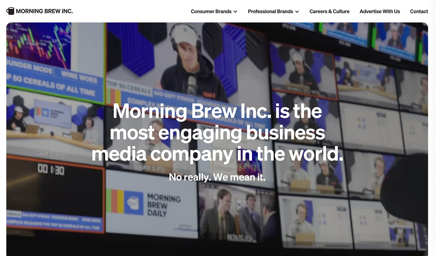 How Morning Brew Uses Data to Grow From a Dorm Room Newsletter to a ...