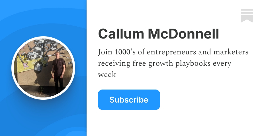 Callum McDonnell | Substack