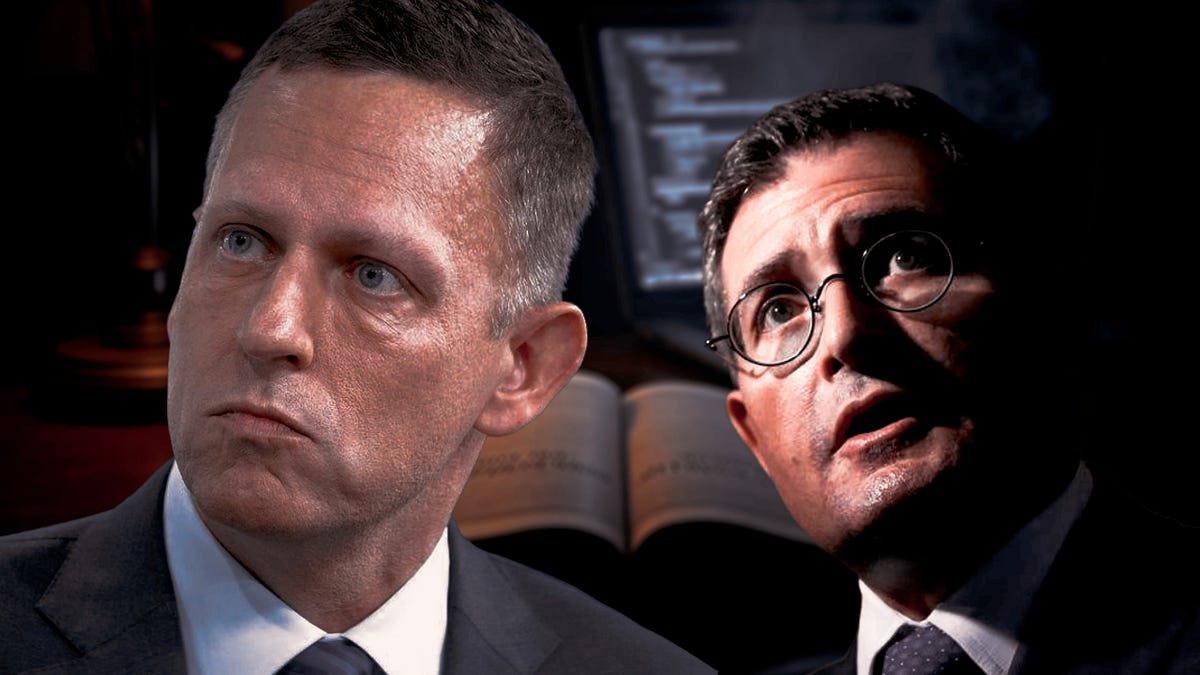 How Leonard Leo and Peter Thiel Handed Trump to the Heritage Foundation