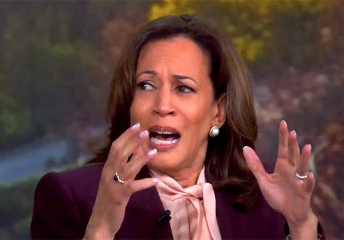 Kamala Harris Reminds Us Why She Lost - by Eliana Johnson