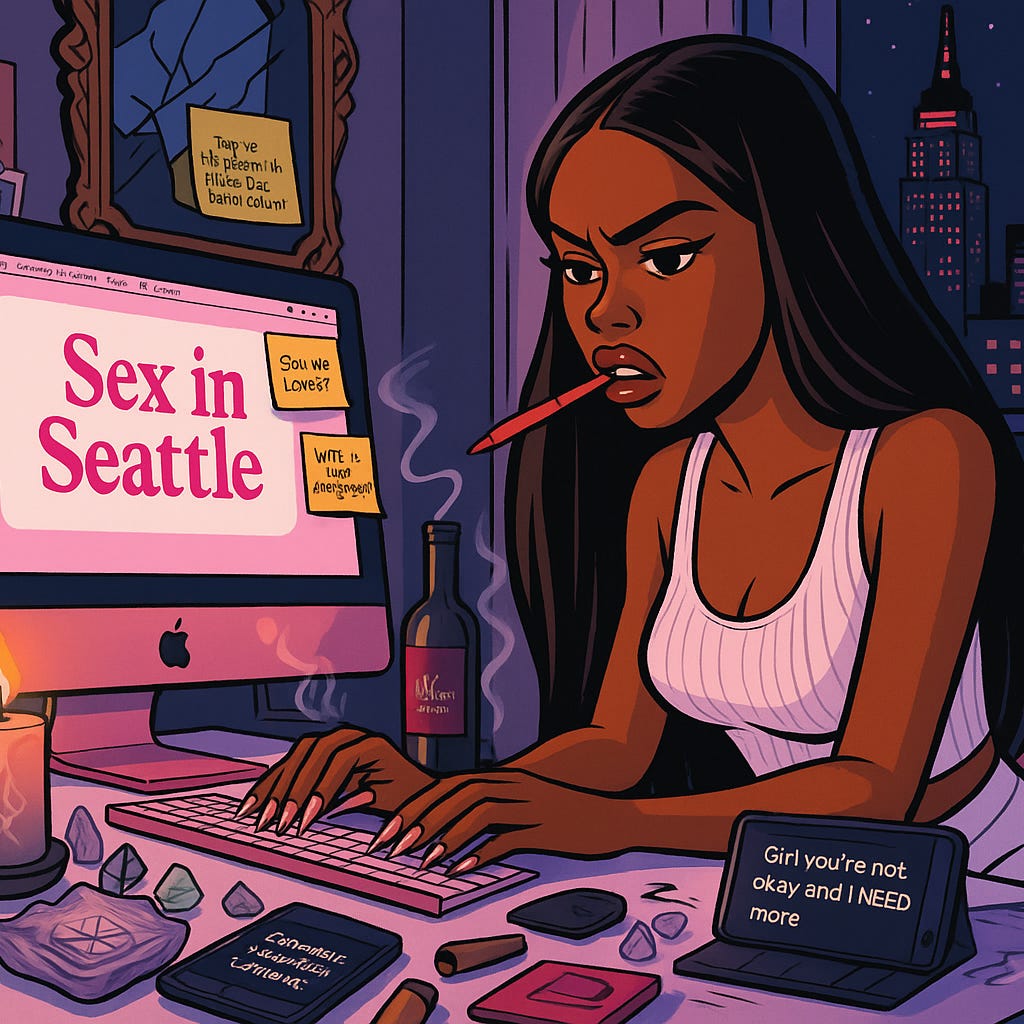 watch Jill Scott IRL interview while I clean my room