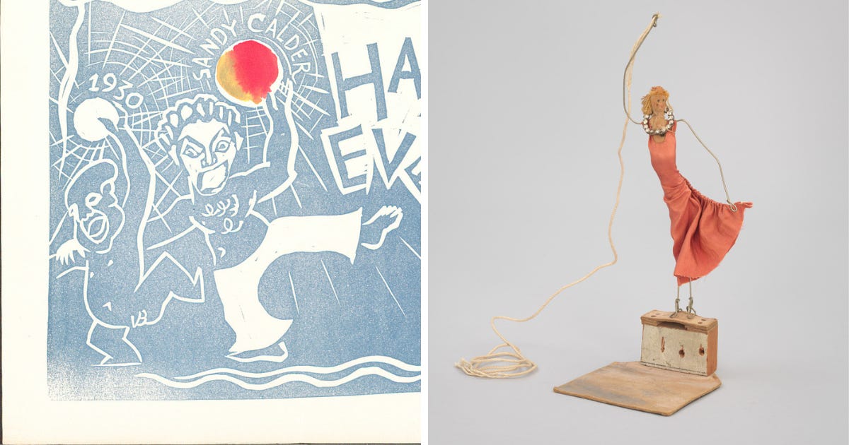 The Holiday Cards of Famous Artists - The Rose Period