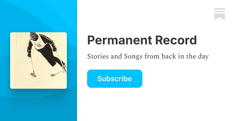 Permanent Record | Doug Pringle | Substack