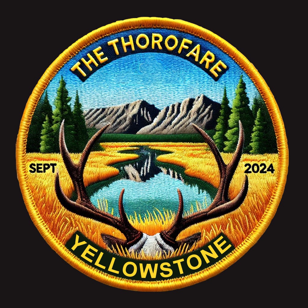 The Thorofare -- Yellowstone National Park, September 2024 (afterwards)