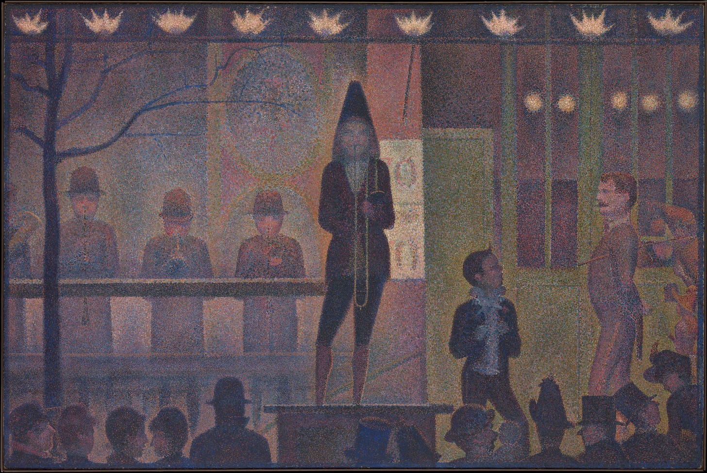 Georges Seurat - The Circus - by George Bothamley