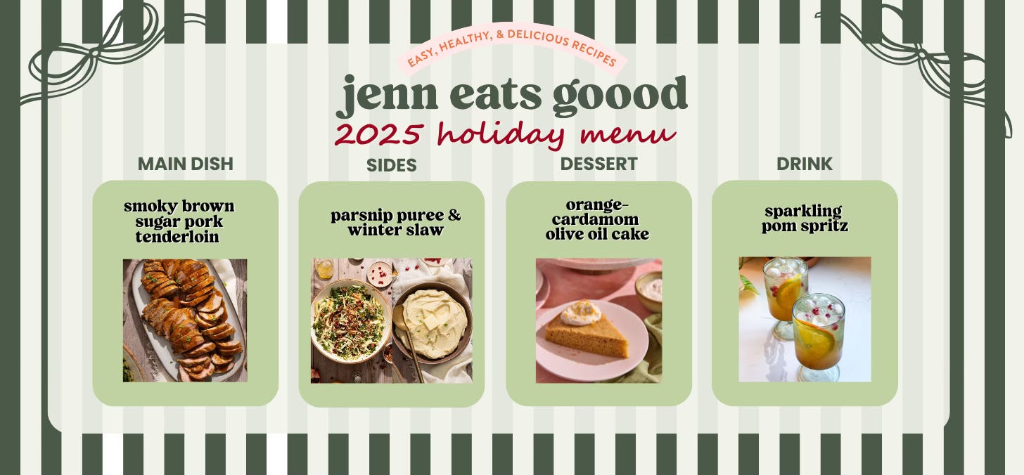 the 2025 eat goood holiday menu - the eat goood newsletter