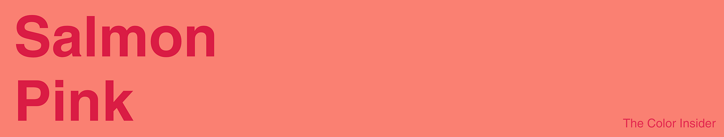 Salmon Color: Meaning, History, Fashion Trends & Interior Design Ideas