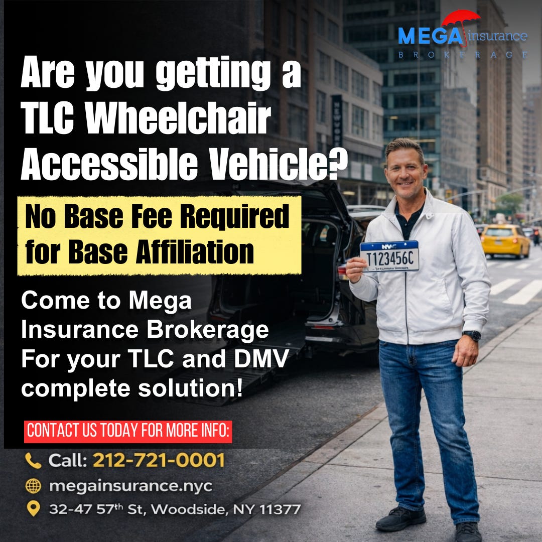 How to Get a New TLC Plate in NYC in 2026 (WAV-Only Rule Explained)