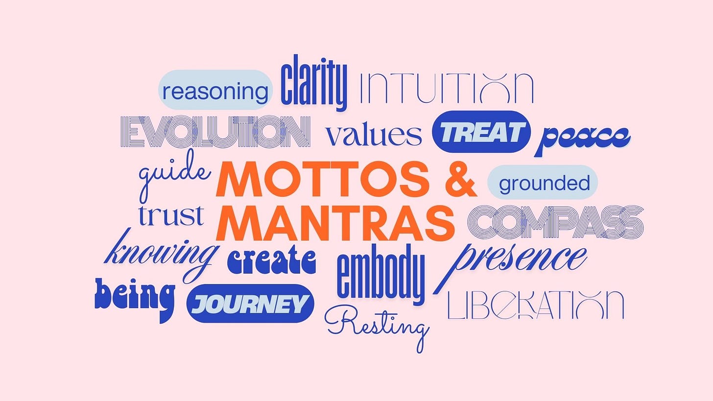 22 Mottos and Mantras to Take You Into 2026
