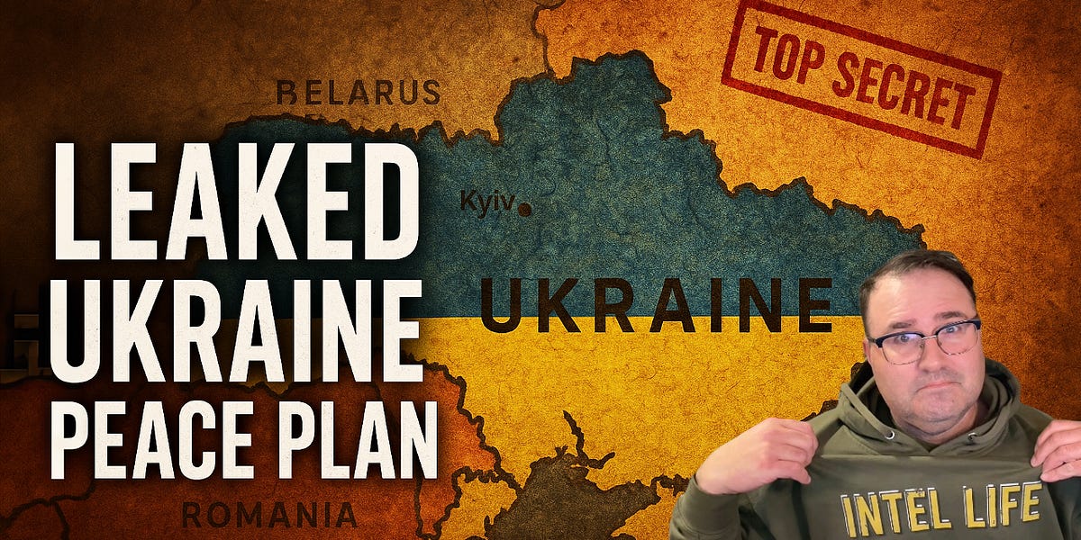 The 28-Point Ukraine Peace Plan… and Why It’s a Disaster