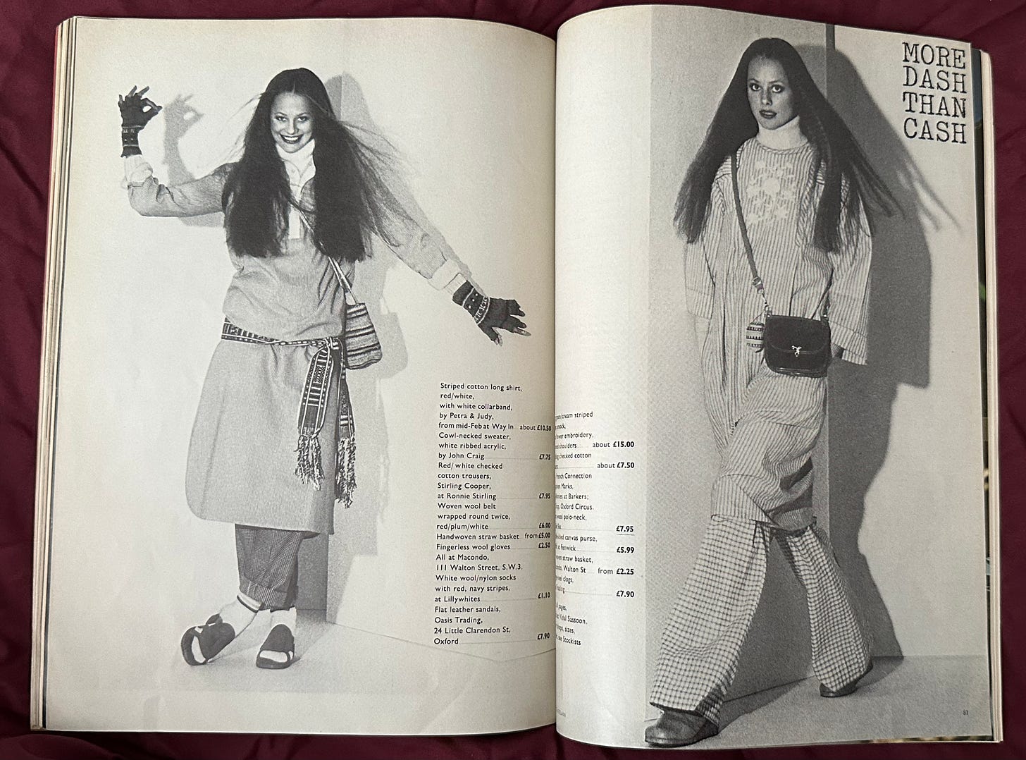 british vogue february 1976: exploring fashion of 50 years ago