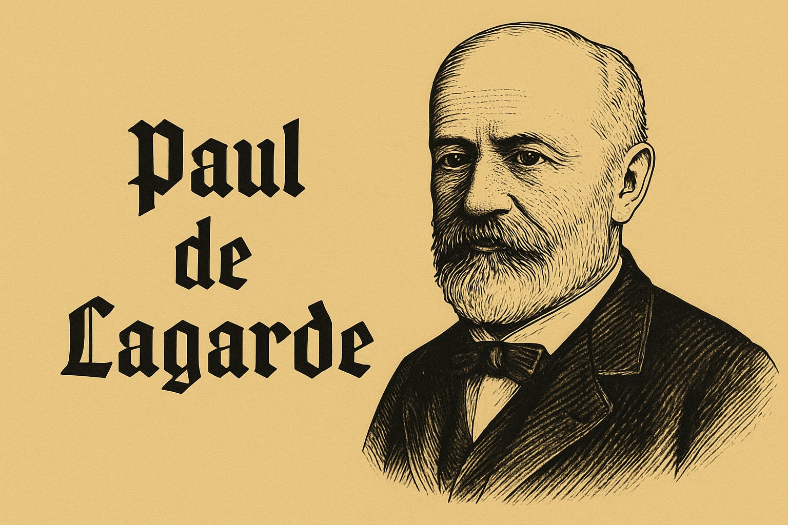 Folkish Thinkers I: Paul de Lagarde