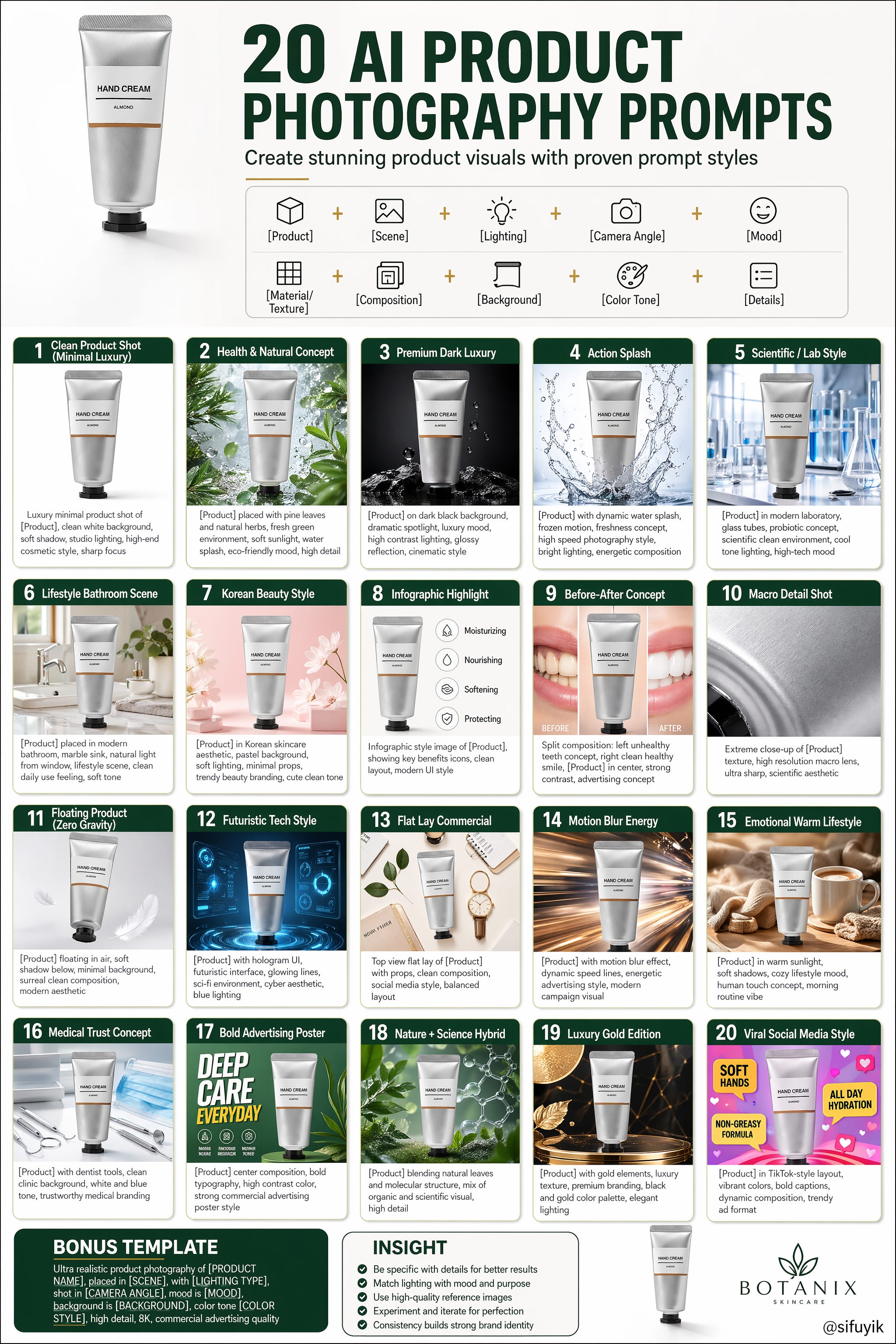 20 Product Prompts you can try today. - by Sifu Yik Chan