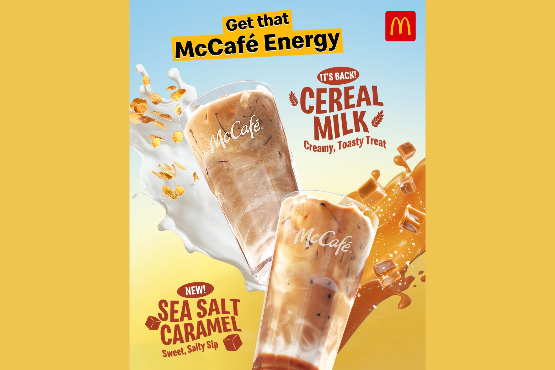 McDo officially launches Sea Salt Caramel Iced Coffee