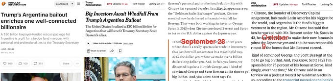 Judd Legum (@juddlegum): "On September 29, I published a story ...