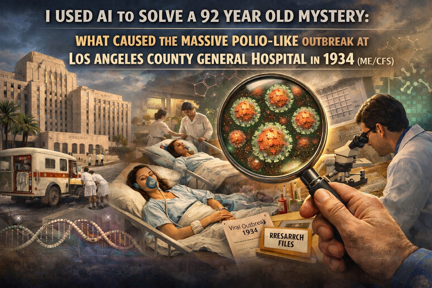 What caused the massive polio-like outbreak at Los Angeles County ...