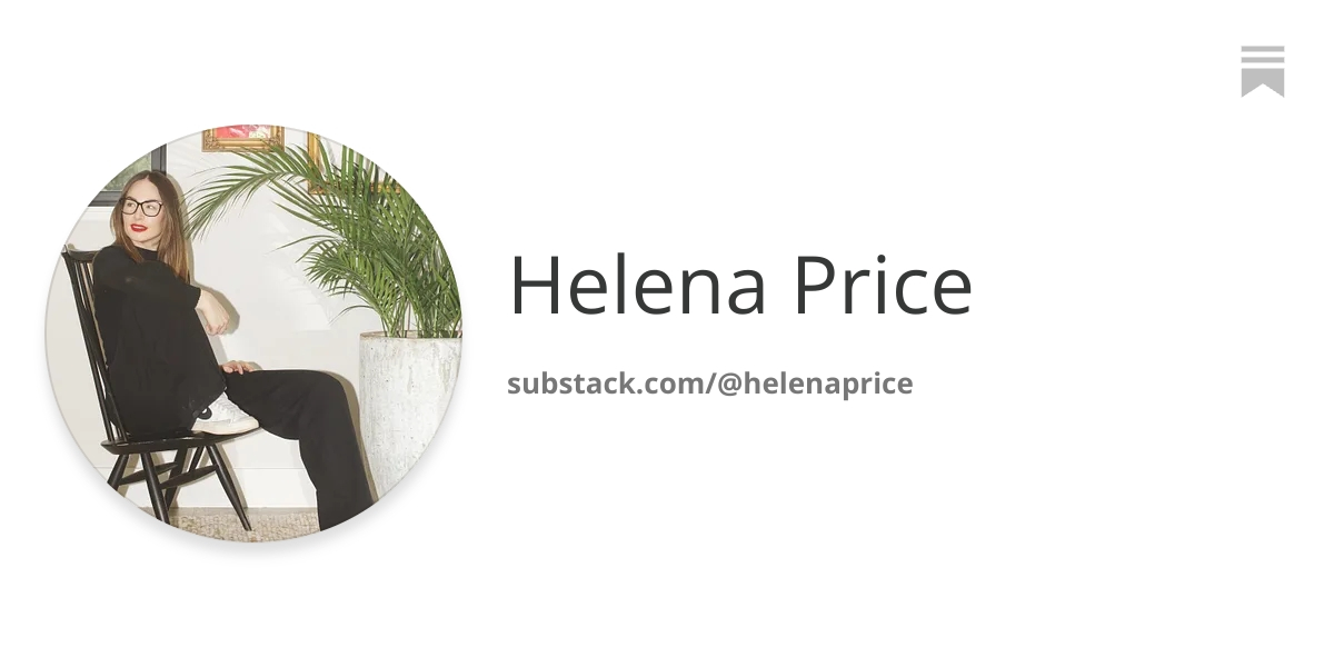 Helena Price | Substack