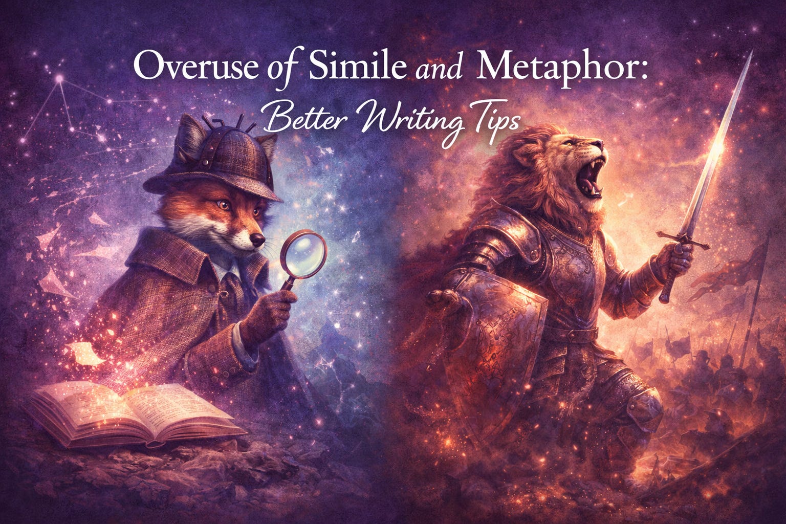 Overuse of Simile and Metaphor: Better Writing Tips