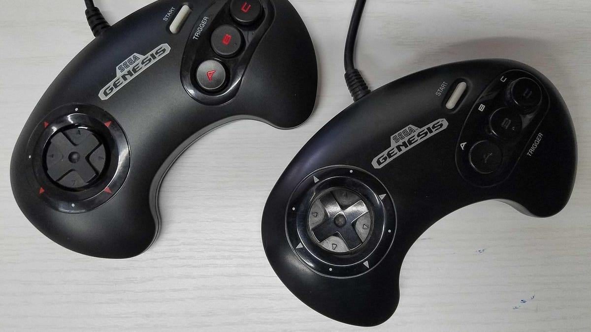 sega genesis controller variations
