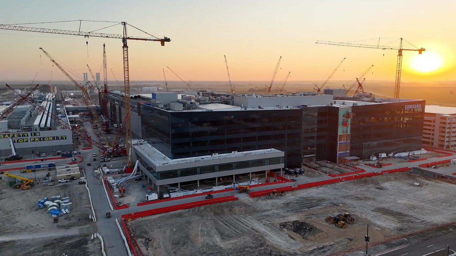 Inside the new $50 billion chip factory in Texas