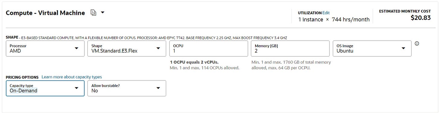 Price Comparison of Virtual Machines from Several Cloud Providers