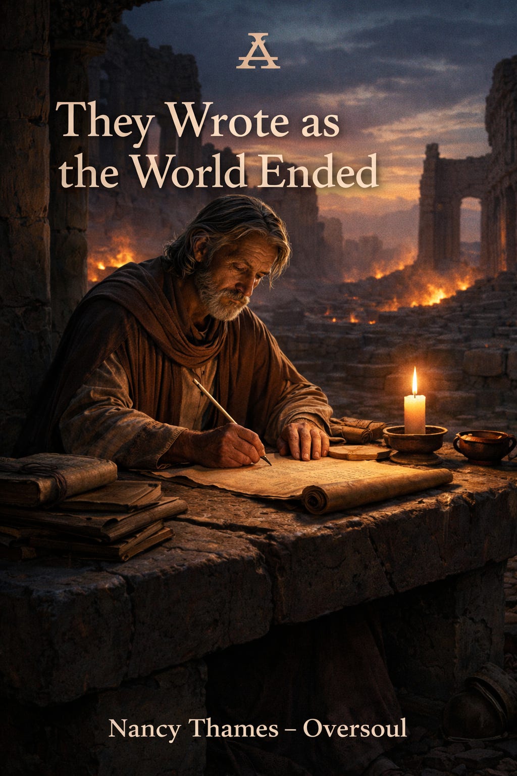 They Wrote as the World Ended - Nancy Thames