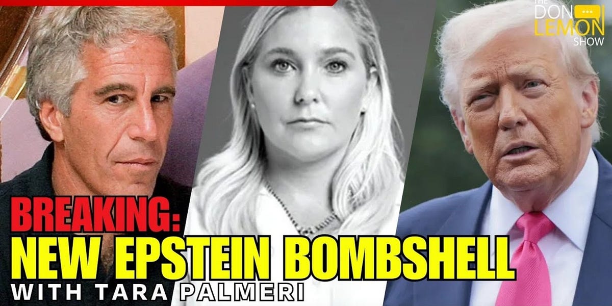 Lemon LIVE at 5 | Breaking: New Epstein Bombshell! With @TaraPalmeri ...