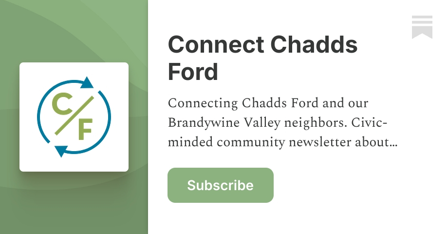 Connect Chadds Ford | Jen Panaro | Substack