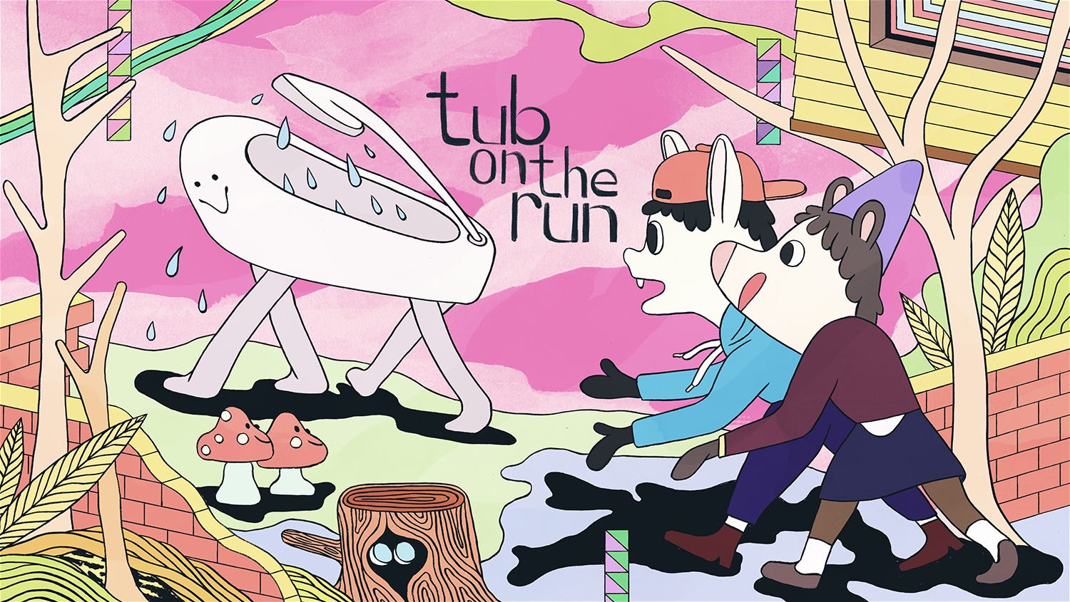 Season Two Title Cards - by Julia Pott