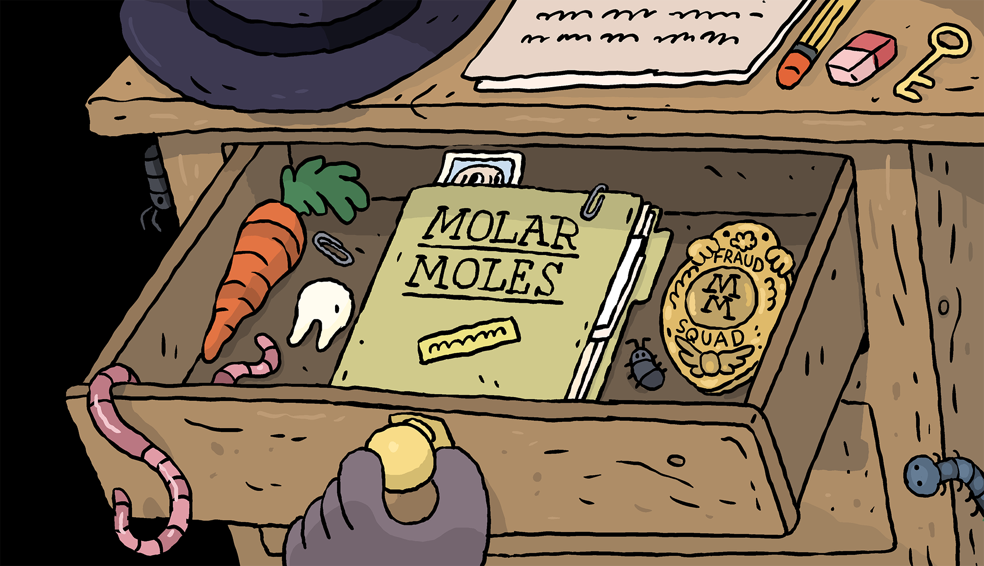 Season Two Title Cards - by Julia Pott