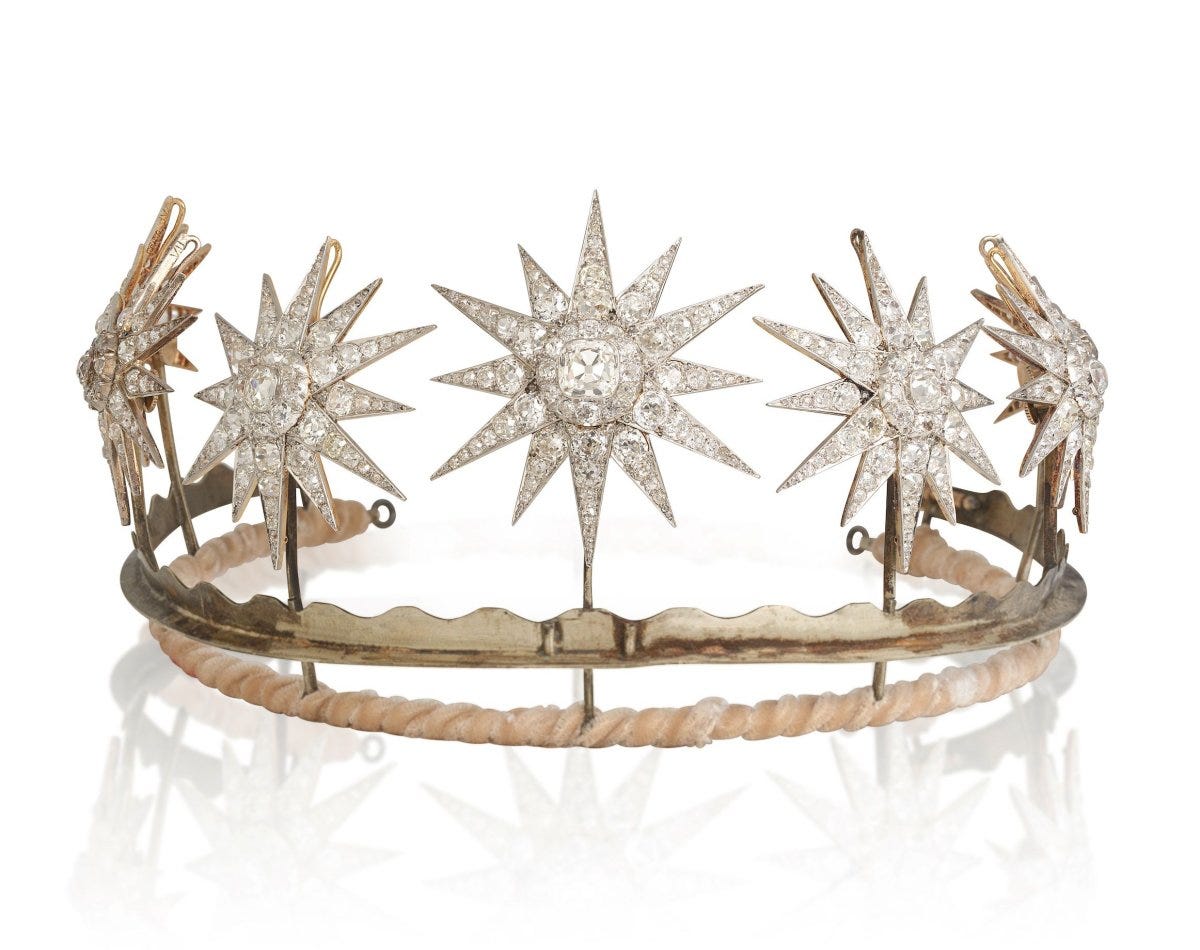 The Tiara News Just Keeps on Coming—and an Imperial Easter Egg Sells ...