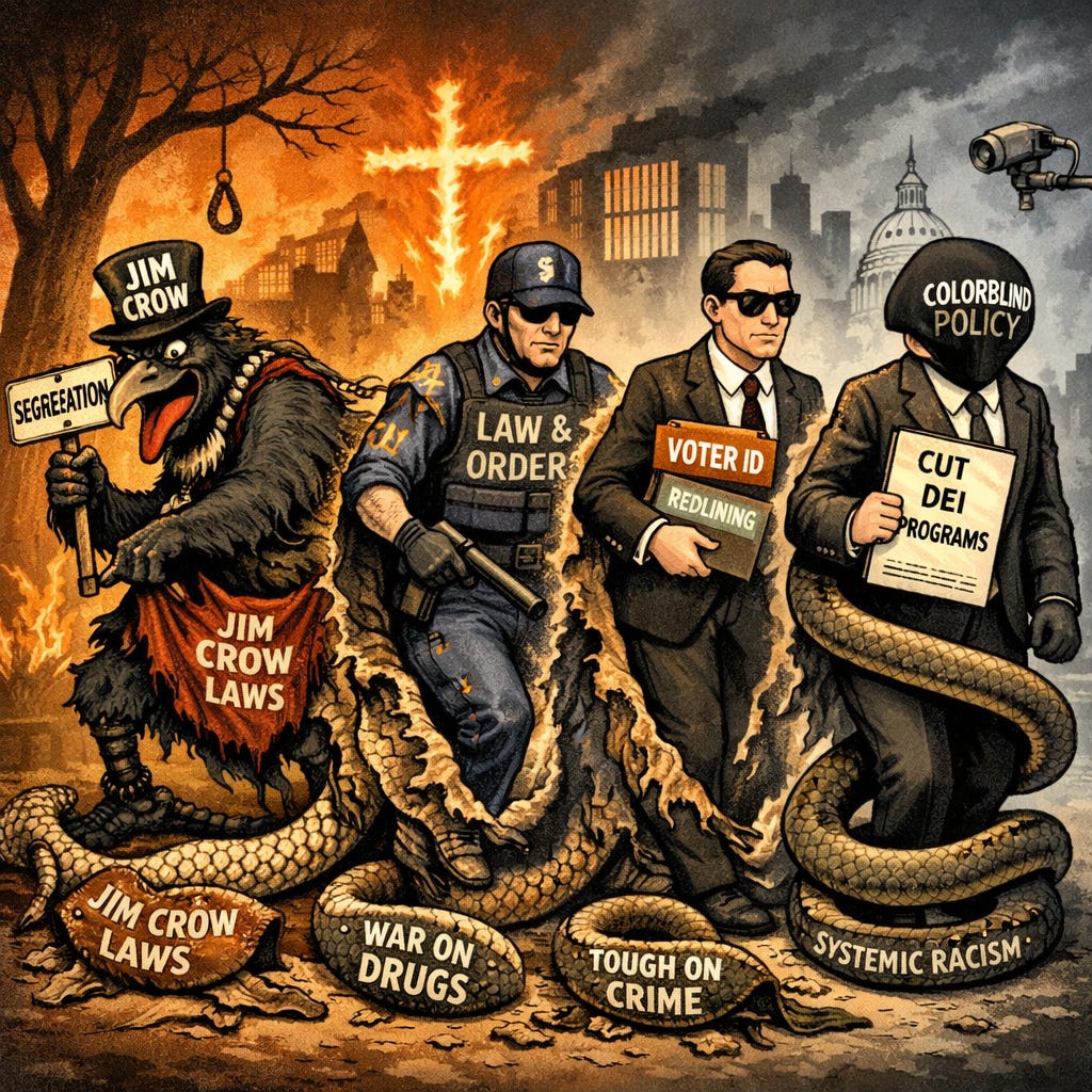 Jamal X (@monty905410): "America likes to tell itself a comforting lie ...